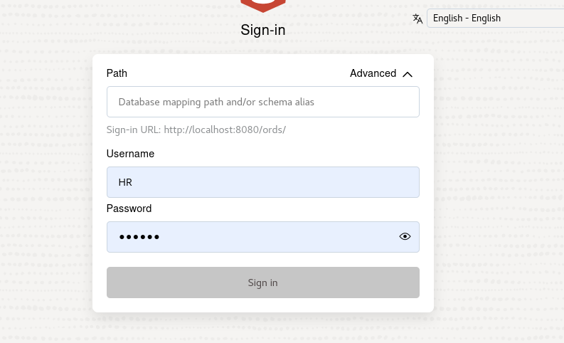 Sql Developer 23c Login Screen Sign In Disabled Oracle Forums