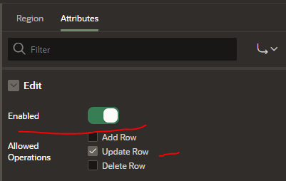 Dynamic Action on IG Checkbox Column Not Firing - Oracle Forums