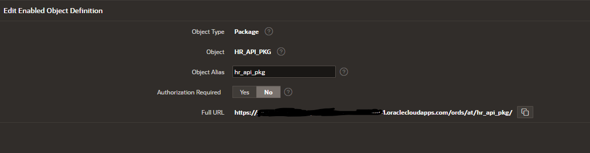 Cannot get Auto-Rest enabling a database package to work - Oracle Forums