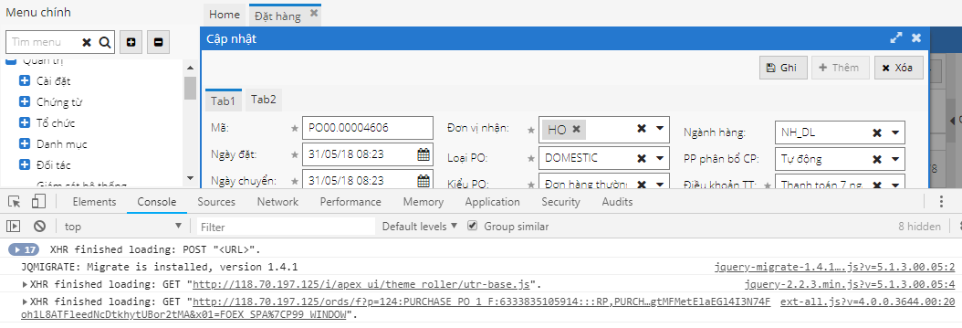 FOEX 4.0.1 Maximum call stack size exceeded - Oracle Forums