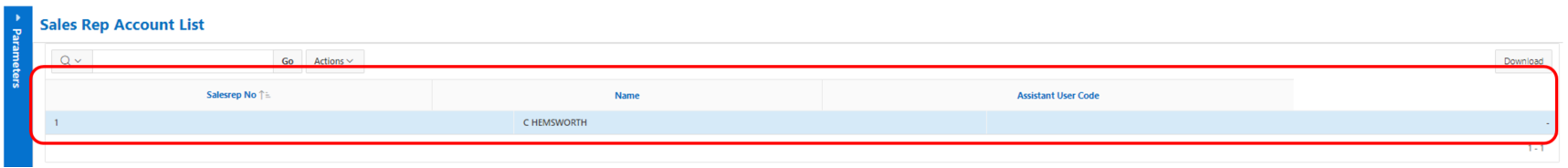 Set Dynamic Action to automatically reset Interactive Report headers ...