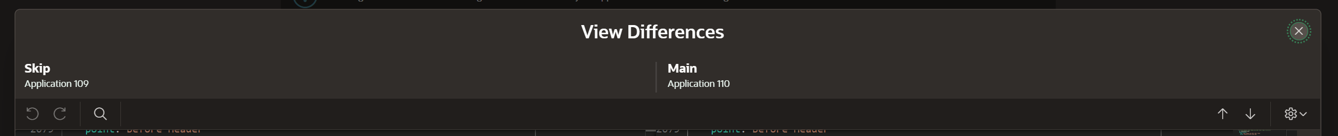 Working Copy Merge Diff dialog not honoring light/dark settings - Oracle Forums