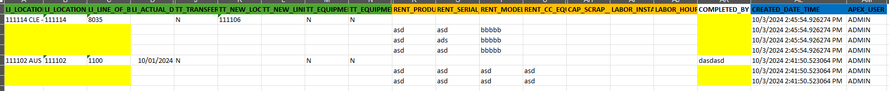 Adding multiple records using multiple Interactive grids on a form - Oracle Forums