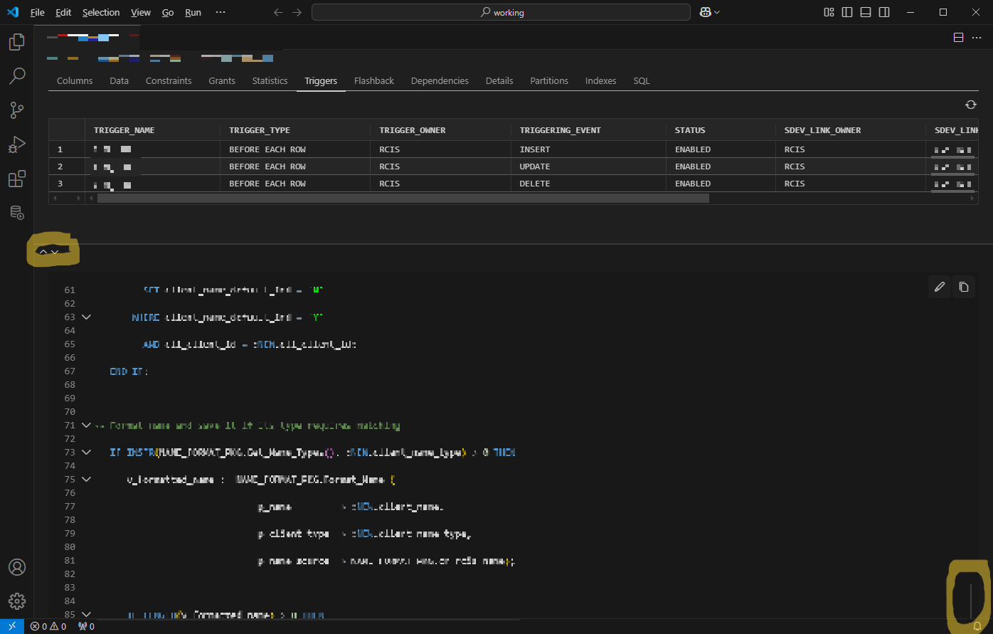 Cannot view all source without maximizing panel - Oracle Forums