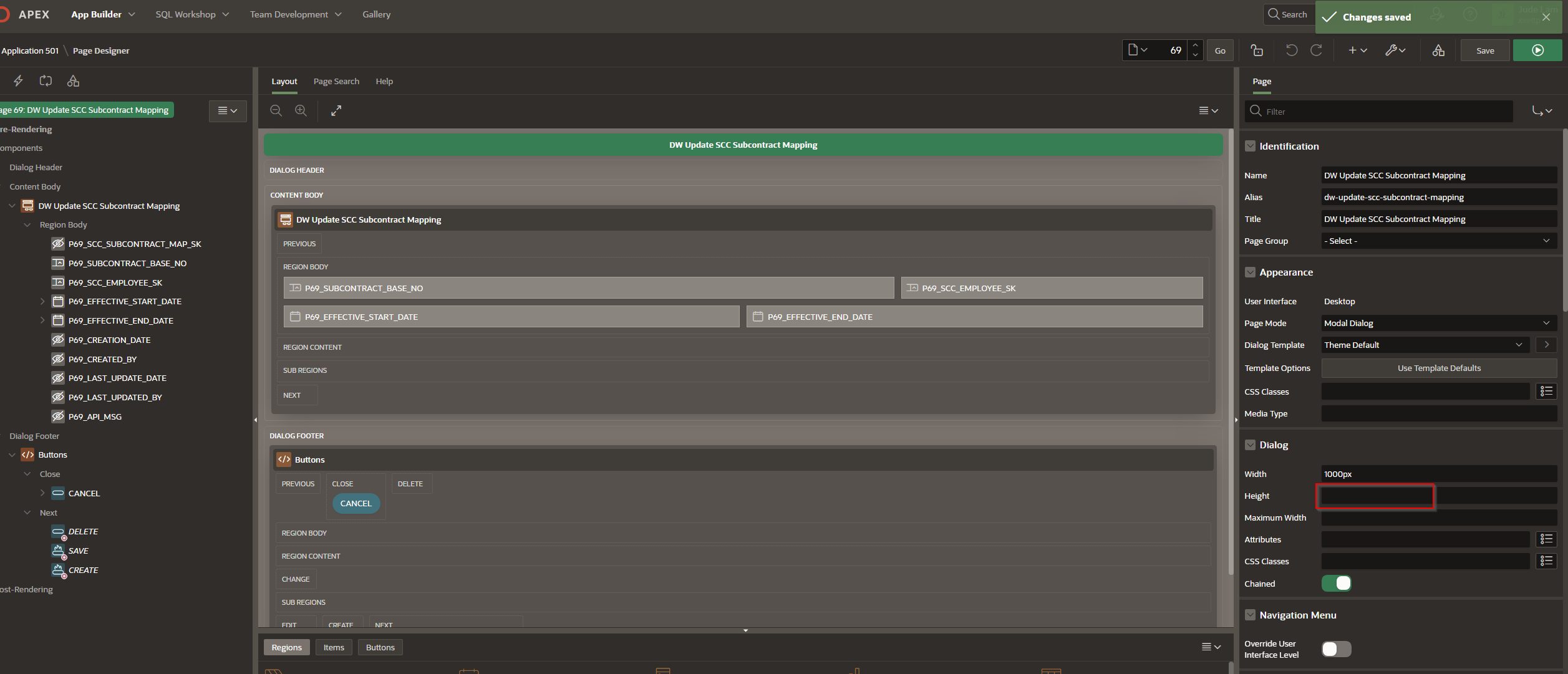 Modal Form Dialog Box Resize Does Not Work Oracle Forums