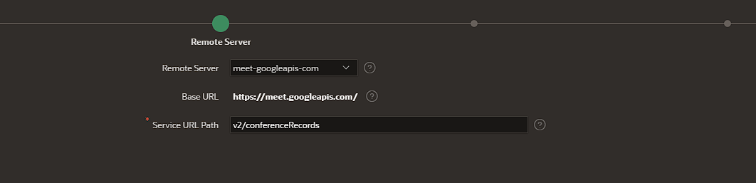 GoogleMeet API test using APEX RESTfull datasource - Oracle Forums GoogleMeet API test using APEX RESTfull datasource - Oracle Forums