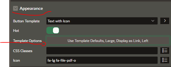 How To Create Hyperlink Look - Oracle Forums