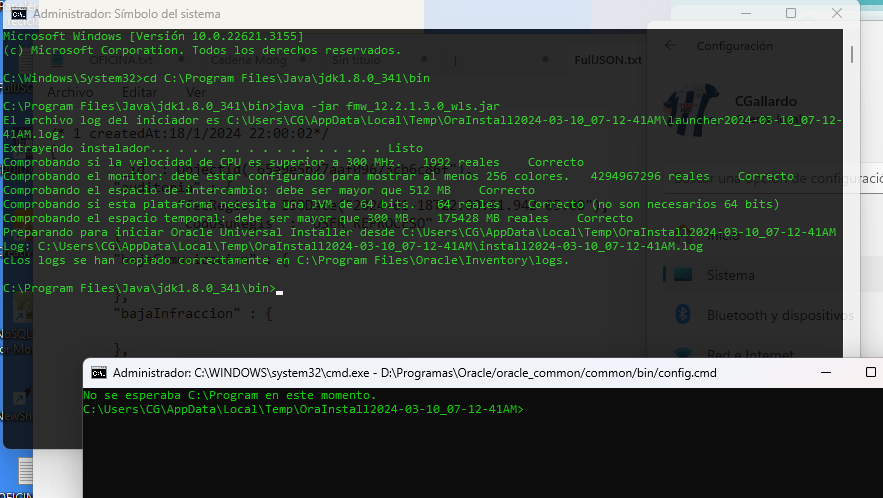 Weblogic 12c error al levantar el servicio - Oracle Forums