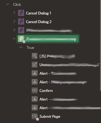 Interactive Grid - Validations not executing (button with DA) Apex 23.1 - Oracle Forums