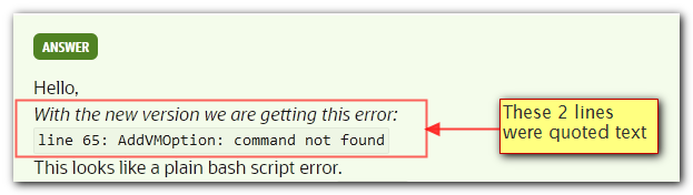 Forums: what happened to text formats of prior posts? - Oracle Forums