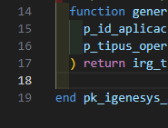 More options for code formatter, double line breaks and type declarations - Oracle Forums