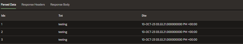 Display all data in JSON payload - Oracle Forums