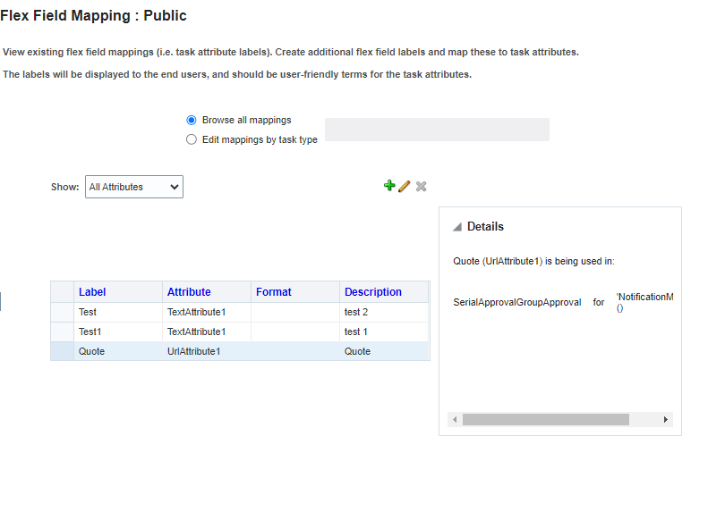 Can't see flex field in BPM - Oracle Forums