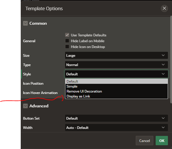 How To Create Hyperlink Look - Oracle Forums