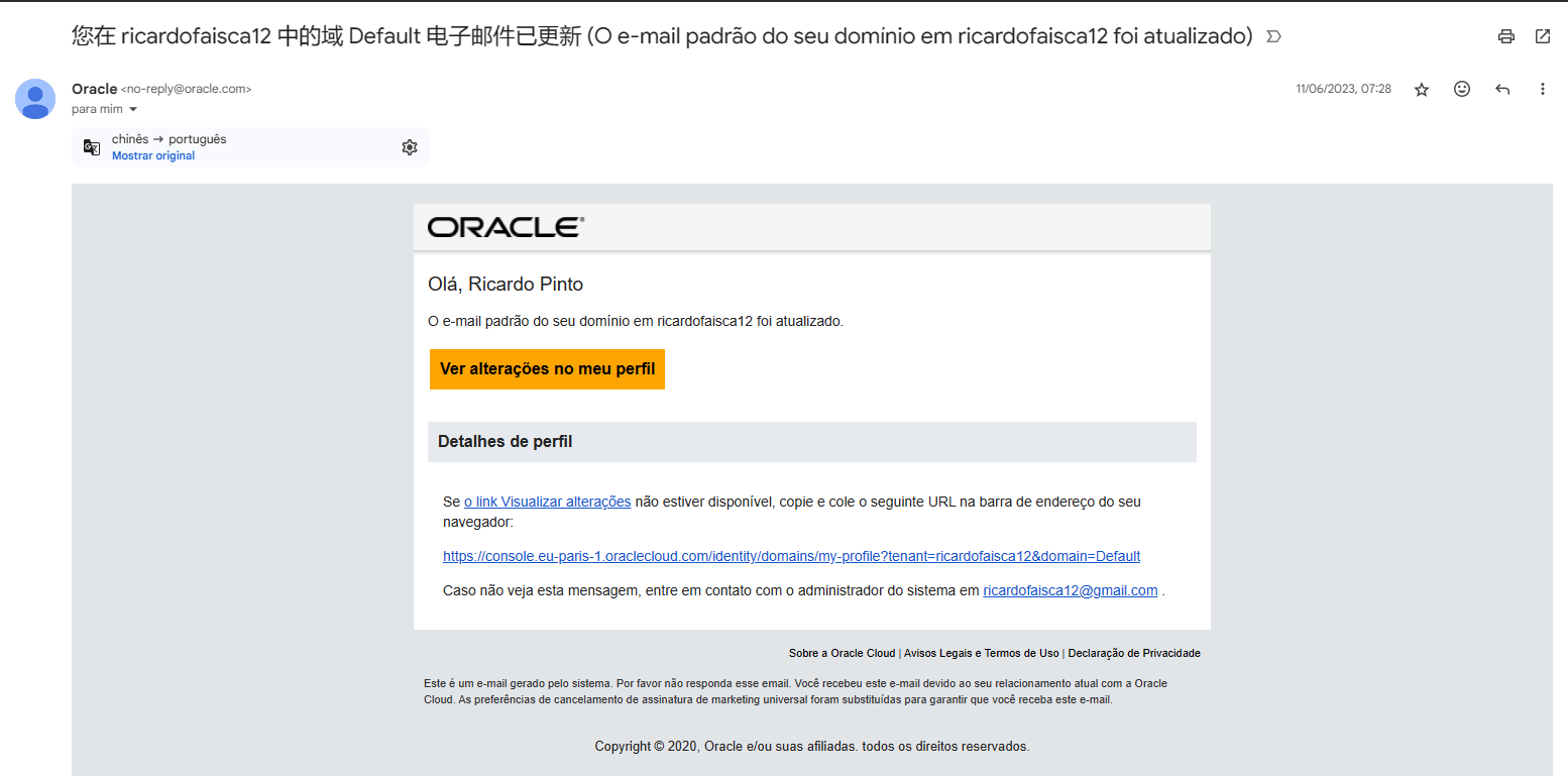 Lost account/access to oracle cloud - Oracle Forums