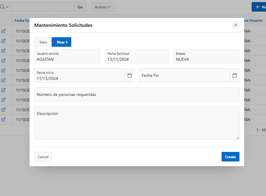 Hide button from dialog when is in create mode - Oracle Forums