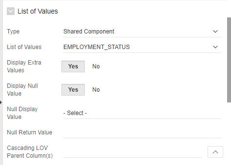 How to show the dropdown arrow icon on Interactive Grid Select List column without having to ...
