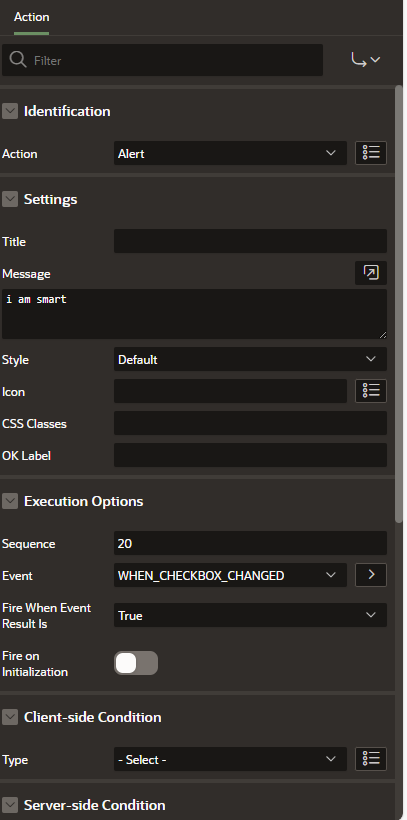 Dynamic Action on IG Checkbox Column Not Firing - Oracle Forums