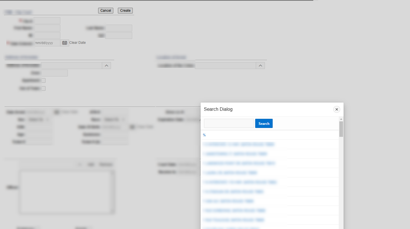 APEX - Centering Pop Up LOVs in Form - Oracle Forums