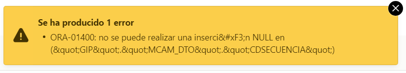 Error Text Of Save Action In Ig Is Escaped And Displayed Wrong Oracle Forums