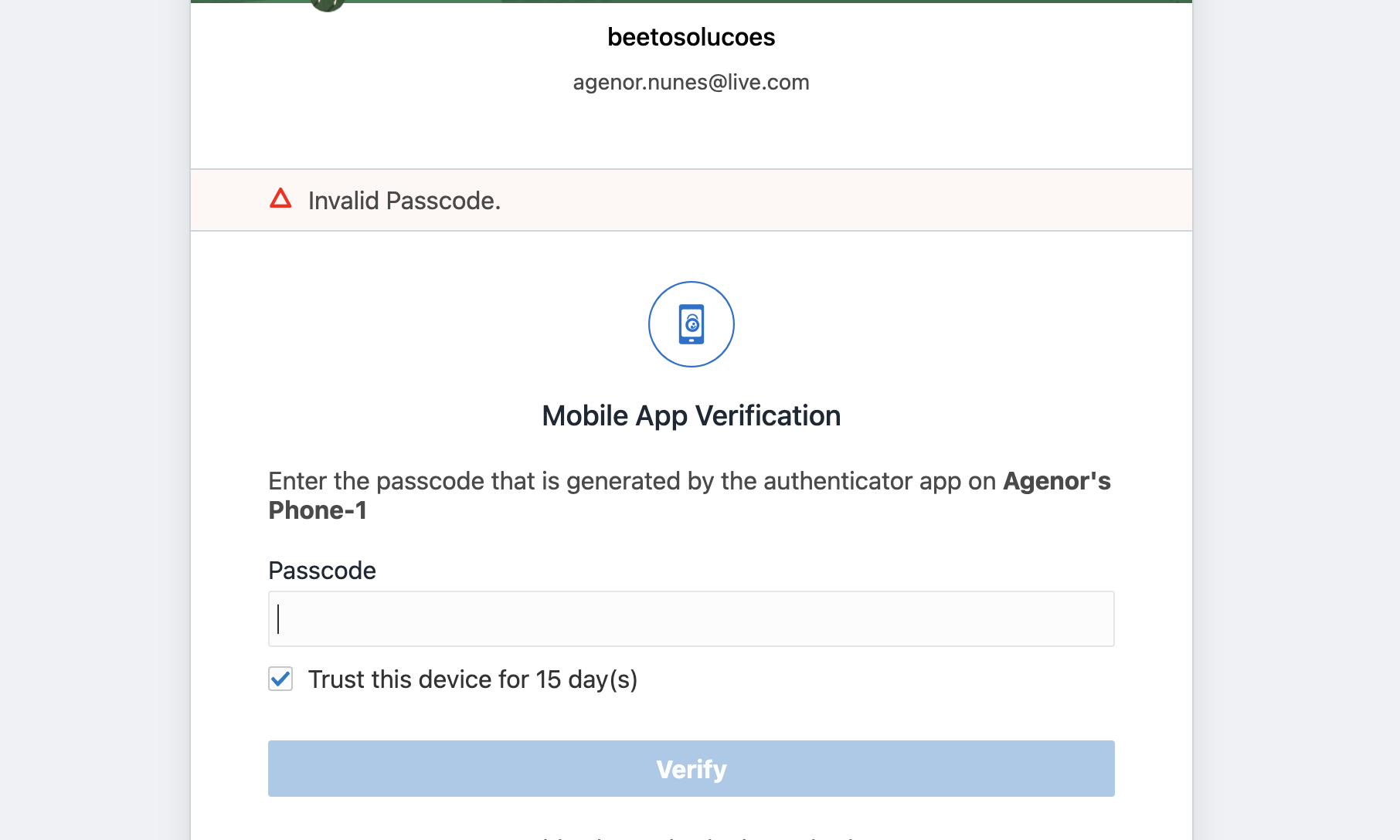 I accidentally lost my Oracle Affiliate number mfa and can't log in ...