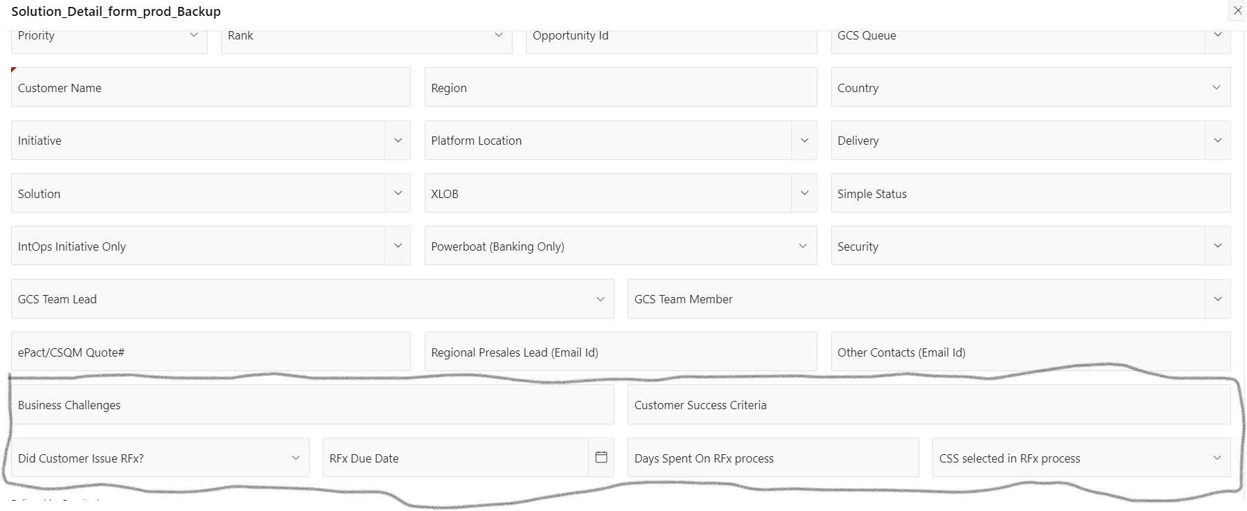 Can we create Border or Block around multiple fields in the Form of Apex? - Oracle Forums