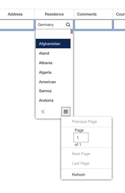 How can I hide the pager in a FOEX Popup LOV - Oracle Forums