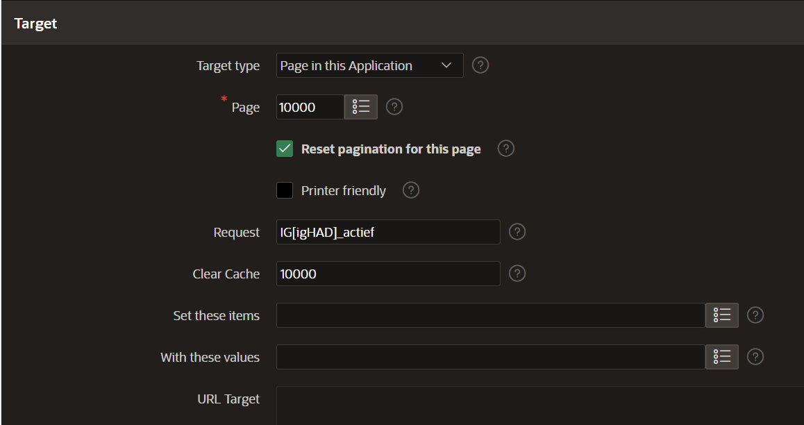 Menu link to IG-report doesn't work the first time - Oracle Forums