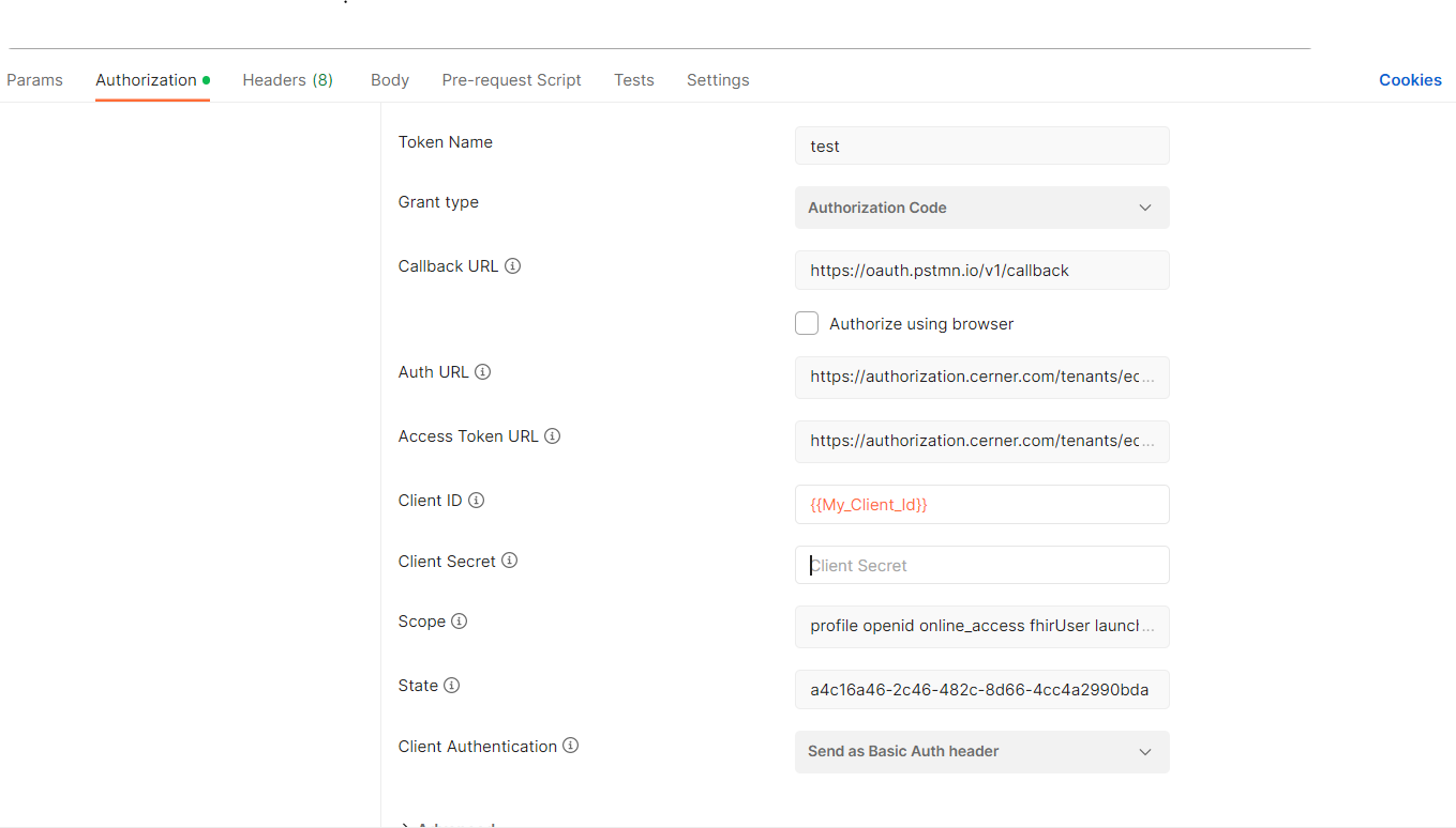 Oauth 2 0 Authorization Through Postman Oracle Forums