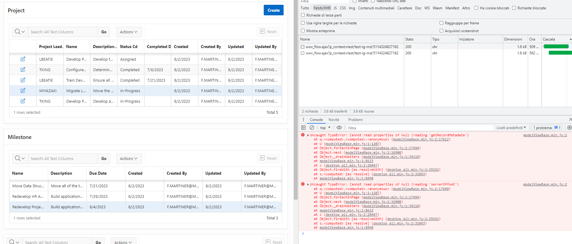 Master detail with detail goes wrong - Oracle Forums