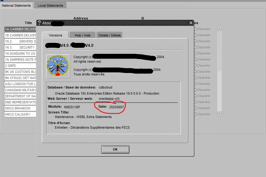 Forms creation/update date - Oracle Forums