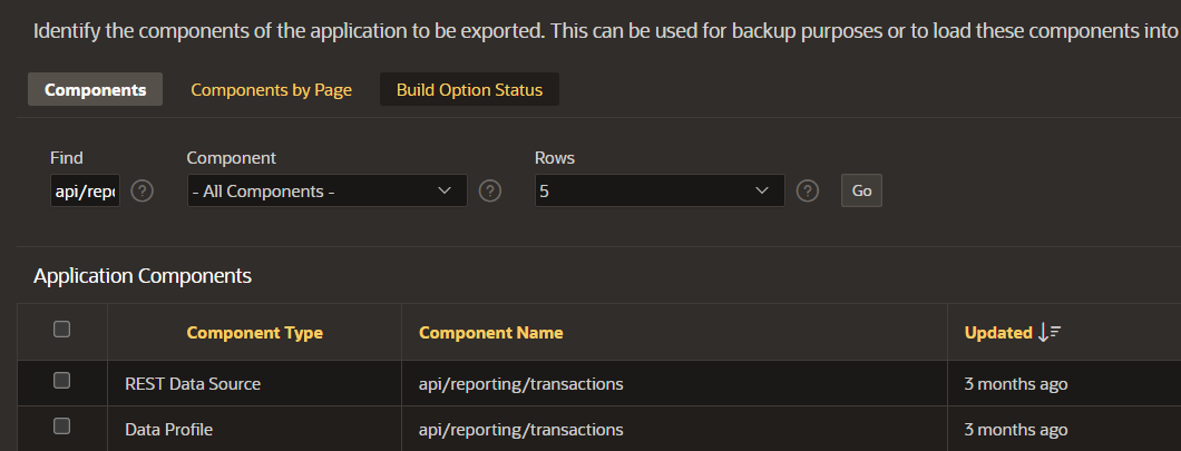 Issue with installing Rest Data Source/Data Profile component exports - Oracle Forums