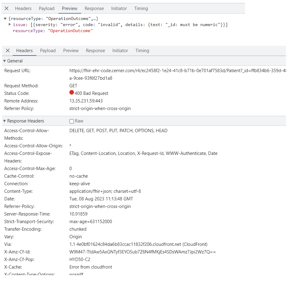 Unable to fetch patient resources for newly added records in sandbox - Oracle Forums