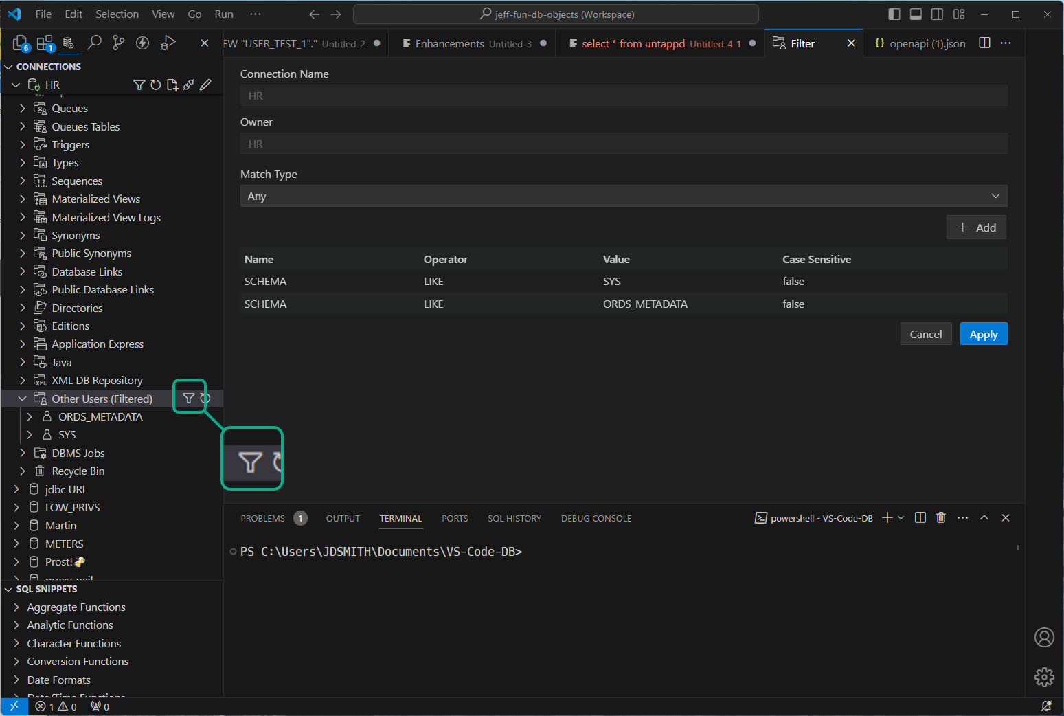 Sneak Peek Filters Oracle Forums