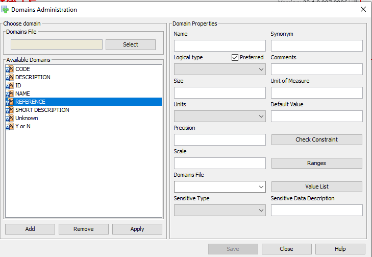 Corrupt/missing domains and logical data types? SQLDM 23.1 - Oracle Forums