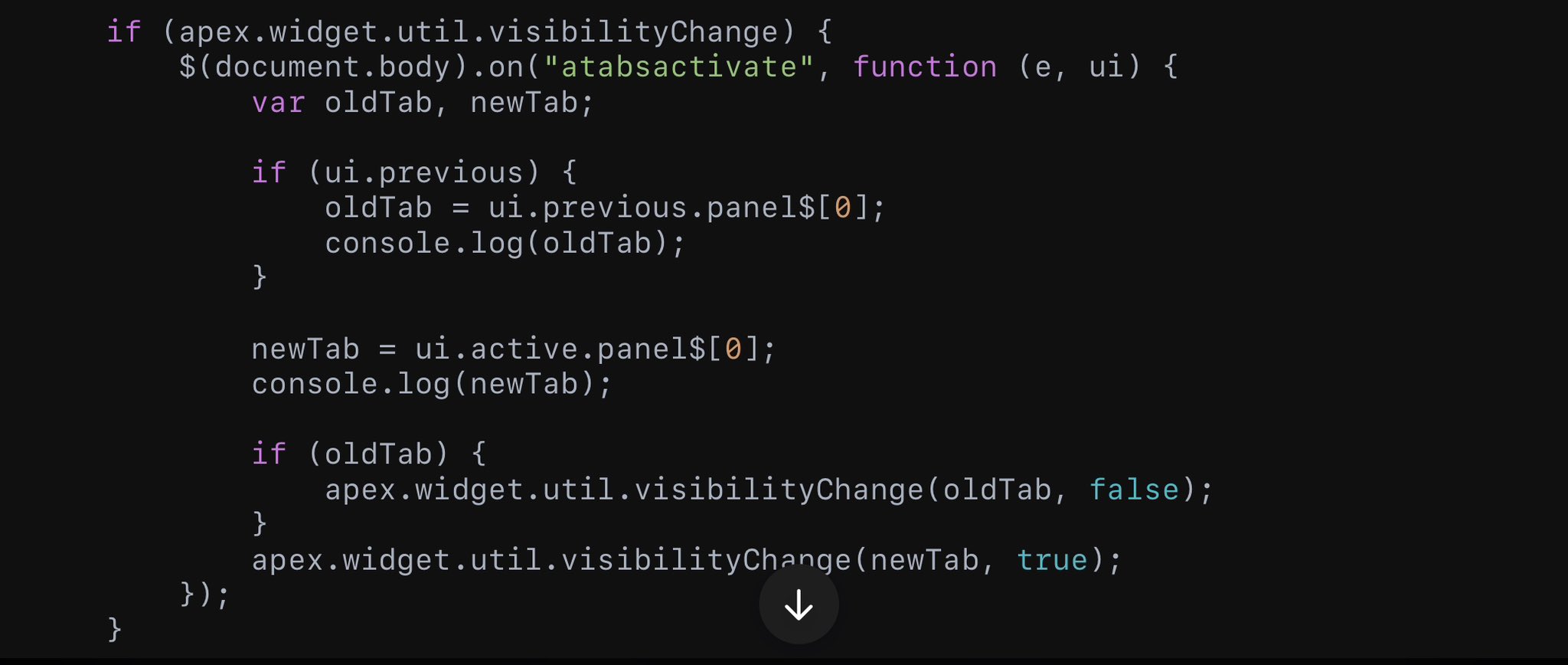Fixing Oracle Graph Visibility Issues in Tabs - Oracle APEX! - Oracle Forums