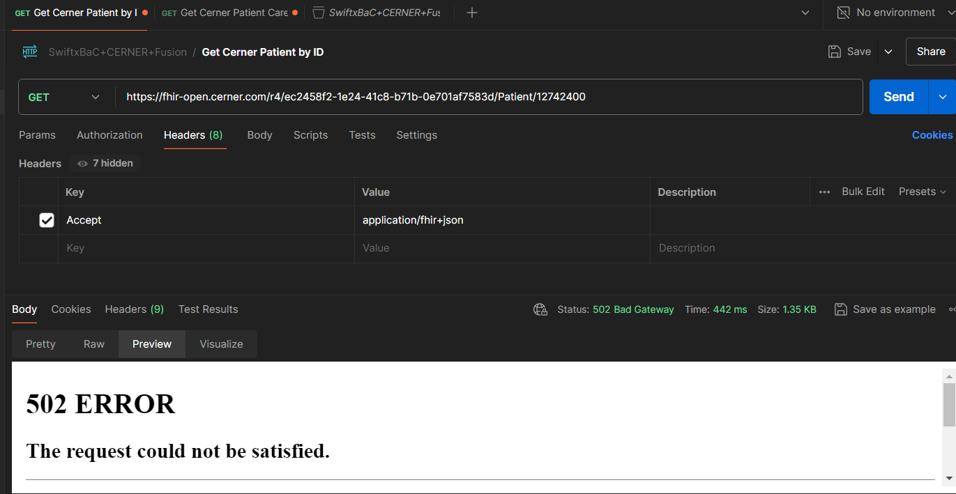 R4 Open Sandbox Response Error 502 - Oracle Forums