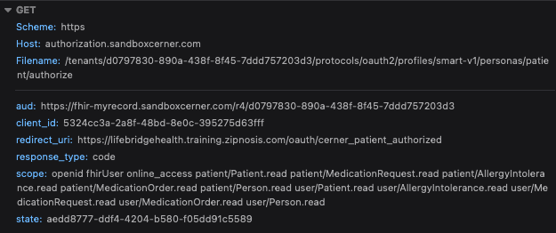 Unable to authorize for patient portal. Error claims redirect_uri not ...