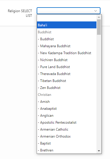 Disabling rows in Popup LOV - Oracle Forums
