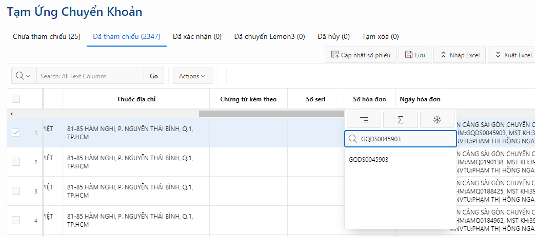 IG - Cannot change value after use filter column in IG - Oracle Forums