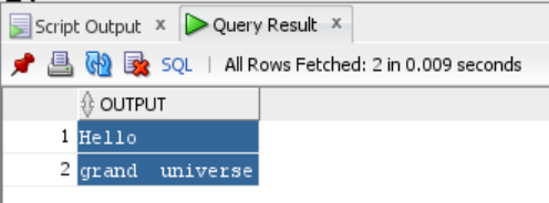 Copying from query results - Oracle Forums
