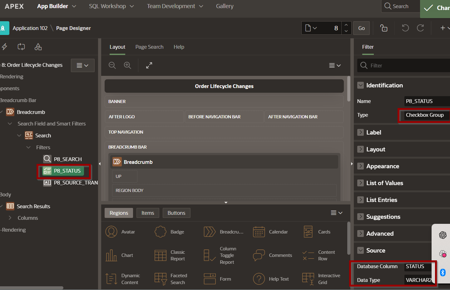 How to add a Search filter of type Checkbox where Search results returns data from multiple ...