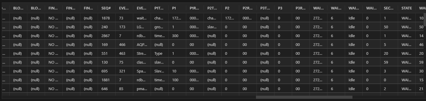 Query Results - Column sizing / Auto fit - Oracle Forums