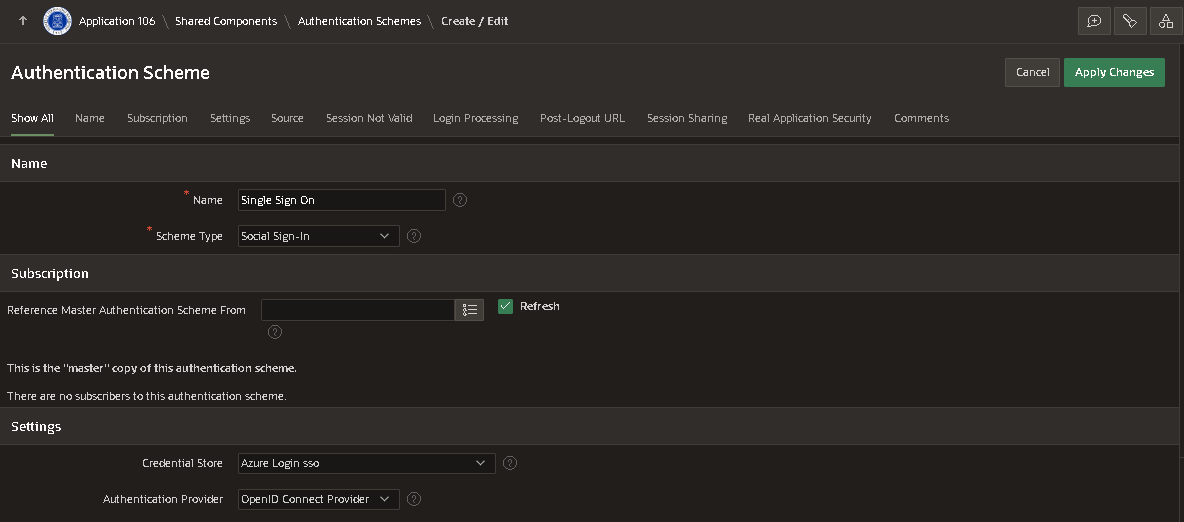 How To Create Sso In Apex Oracle With Azure Oracle Forums