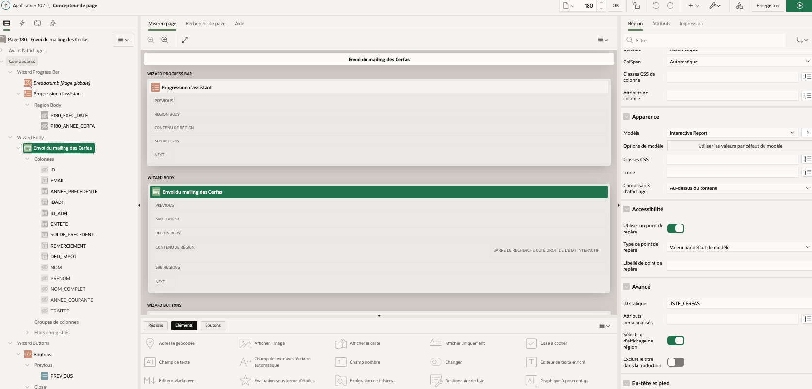Weird issue with apex_region.open_query_context API - got an ORA-01403 no data found error ...