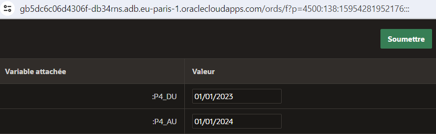 Little display problem in the code editor for Bind variables - Oracle Forums