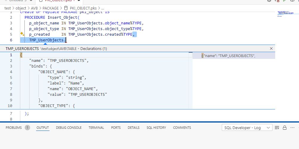 Unable to Peek Declaration for Table Column in Procedure Declaration - Oracle Forums