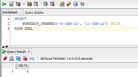 Underlying function works in SQL Developer but not APEX (Ideas)? - Oracle Forums
