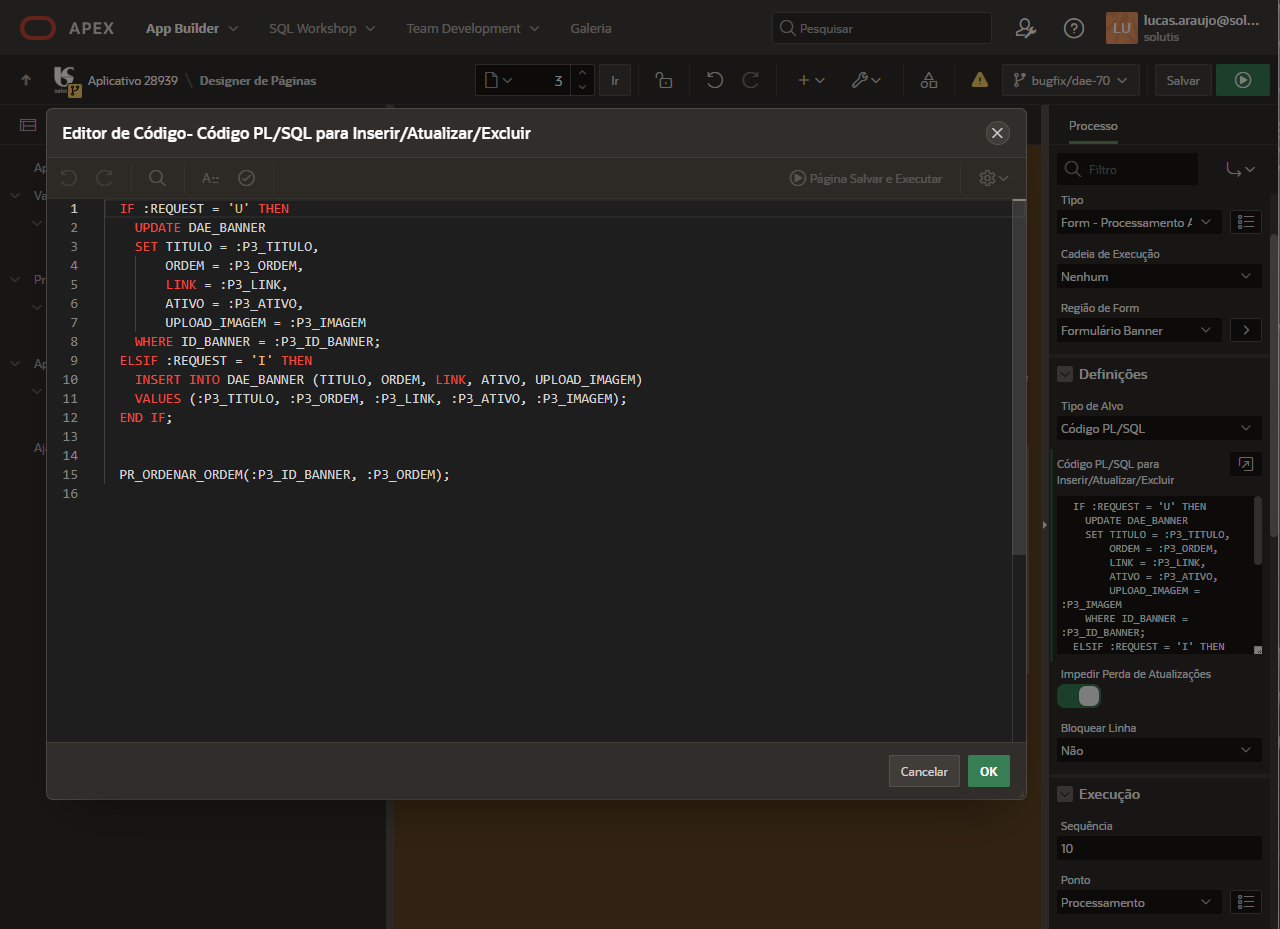Execute procedure after Form -Automatic process DML - Oracle Forums