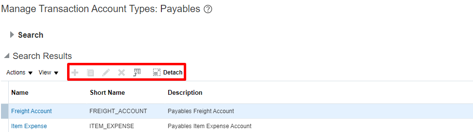 Manage Transaction Account Types - Payables - Oracle Forums